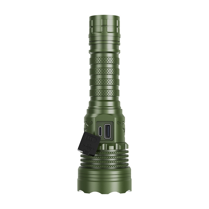 XYX-T55 Military Green Flashlight,1910Lumens&4500mAh Battery for ...