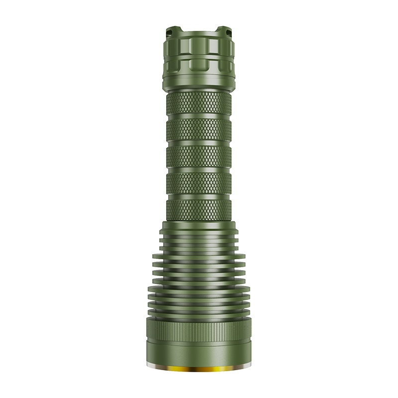 T80 Military Green Tactical Flashlight,1766Lumens&5000mAh Battery for ...